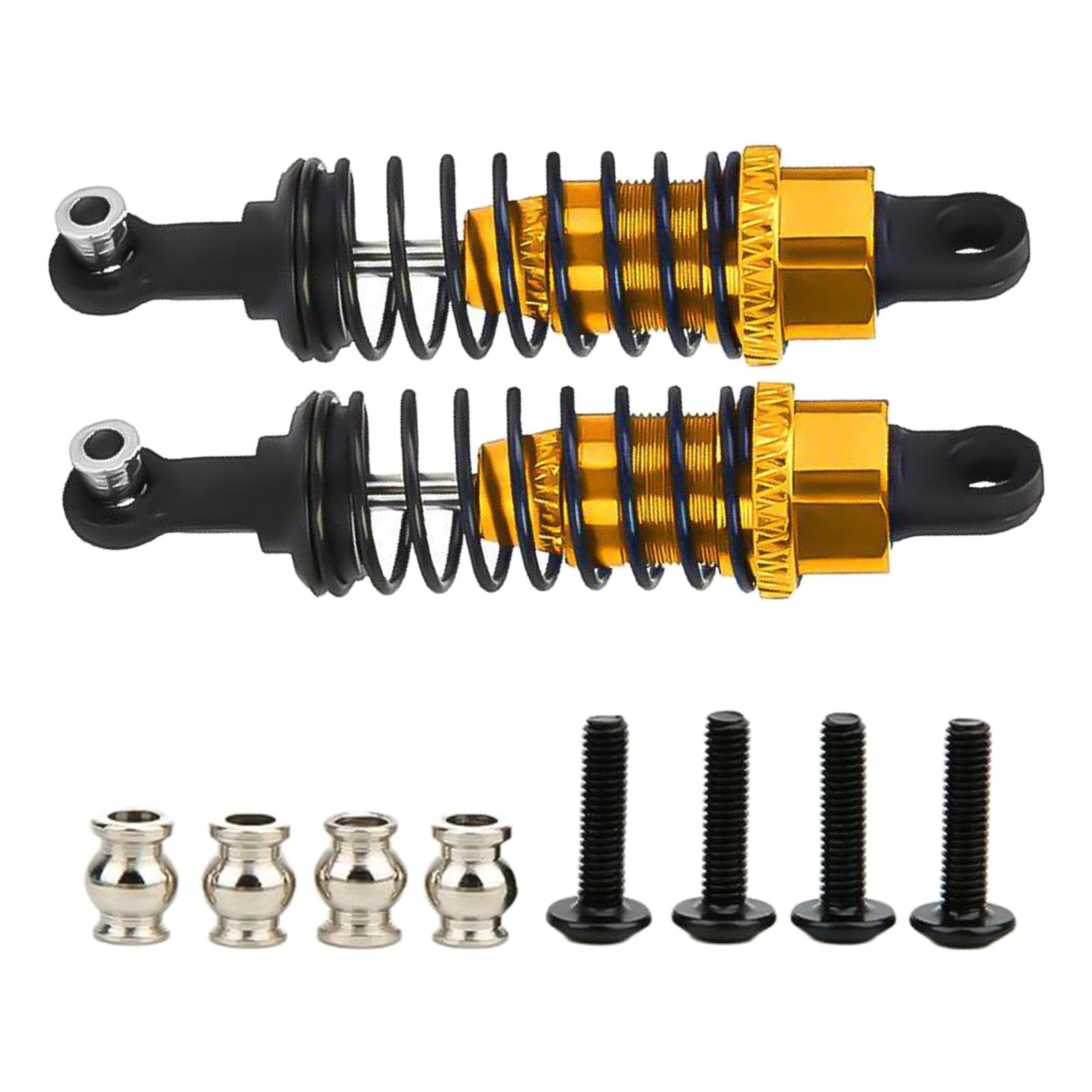 RC Car Shock Absorber, Metal Shock Damper RC Spring Shocks Absorber Upgrade Parts Fit for A949 ...