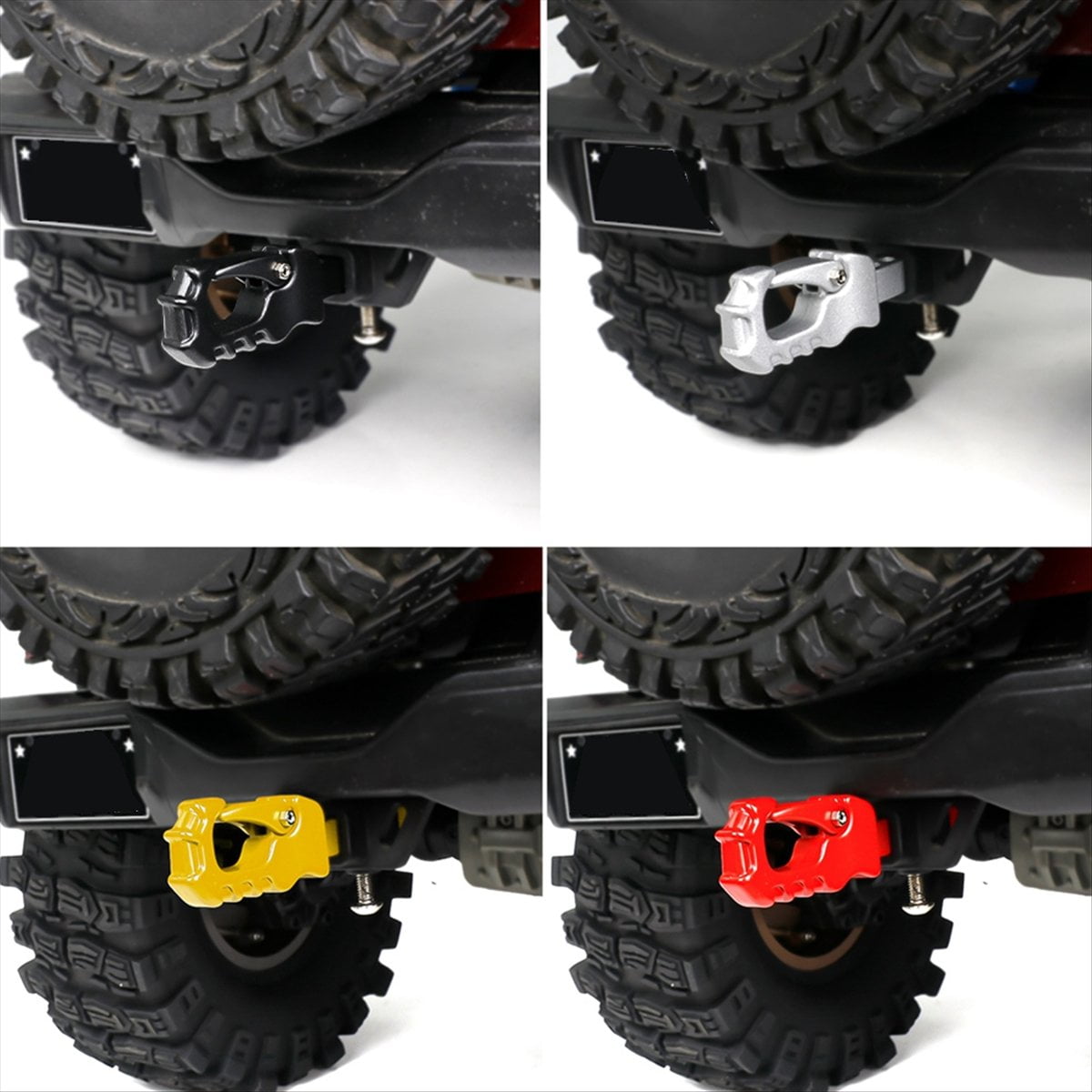 RC Car Simulation Climbing Car DIY Modification Upgrade Metal Trailer ...