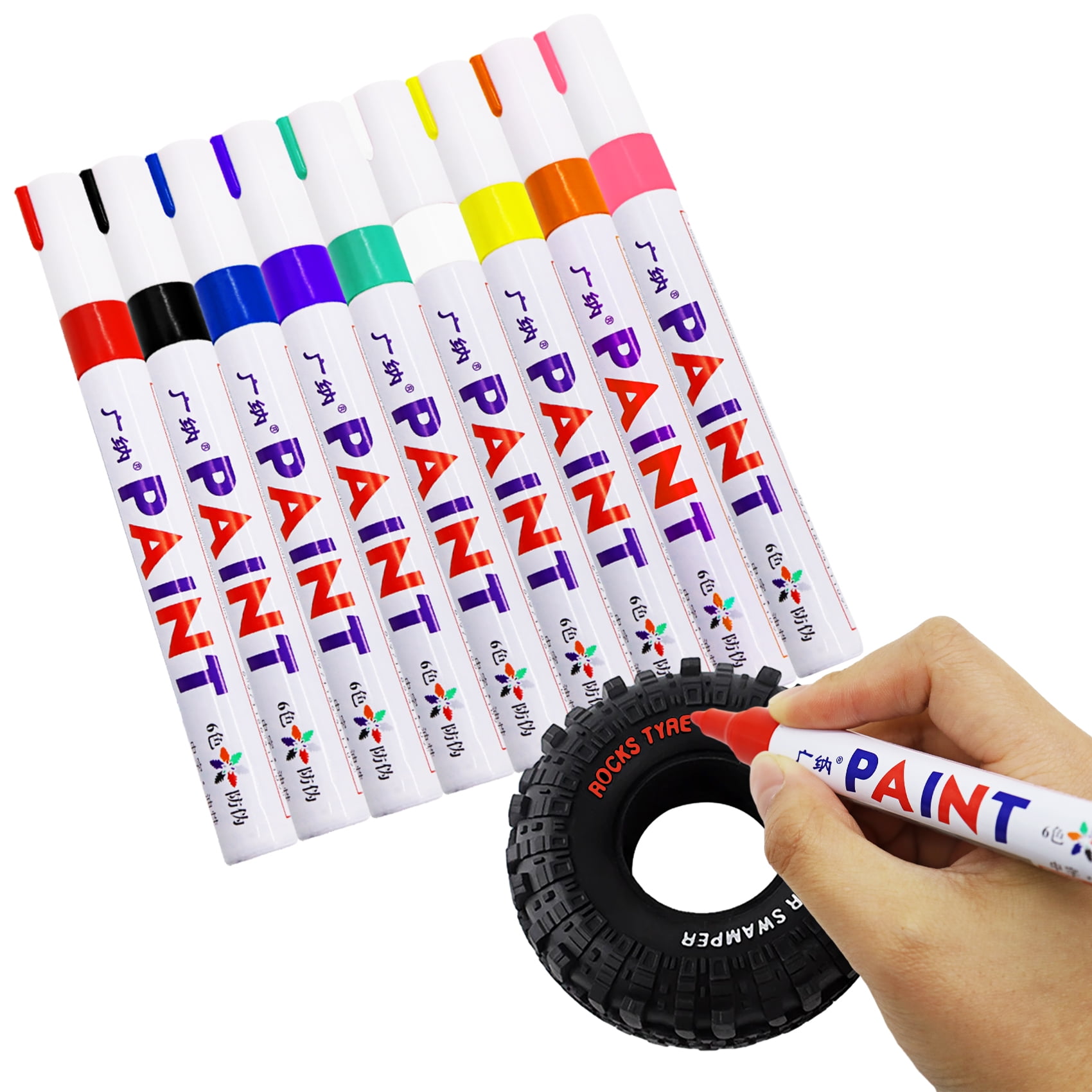 RC Car Tire Paint Marker Pen - Professional Coloring Tool for Traxxas ...