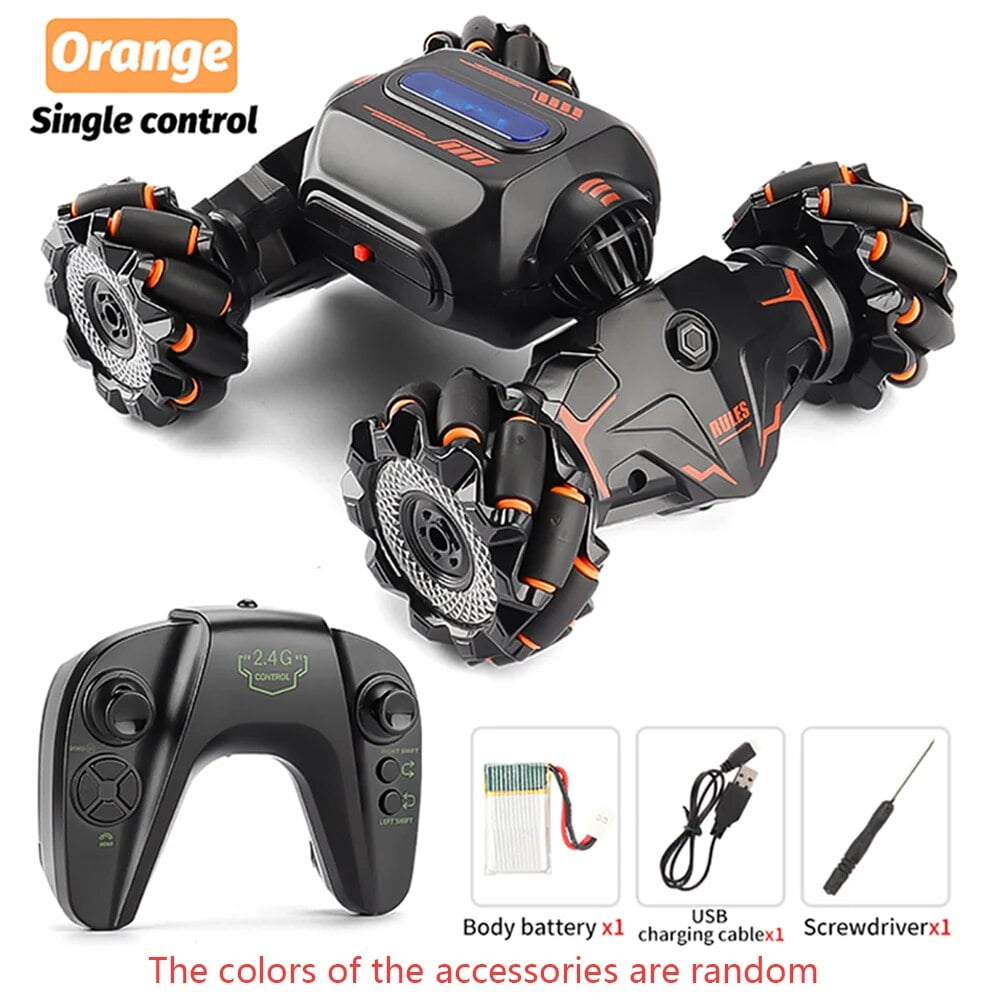 RC Car Toy 2.4G Radio Remote Control Cars Gesture Sensor Rotation Twist ...