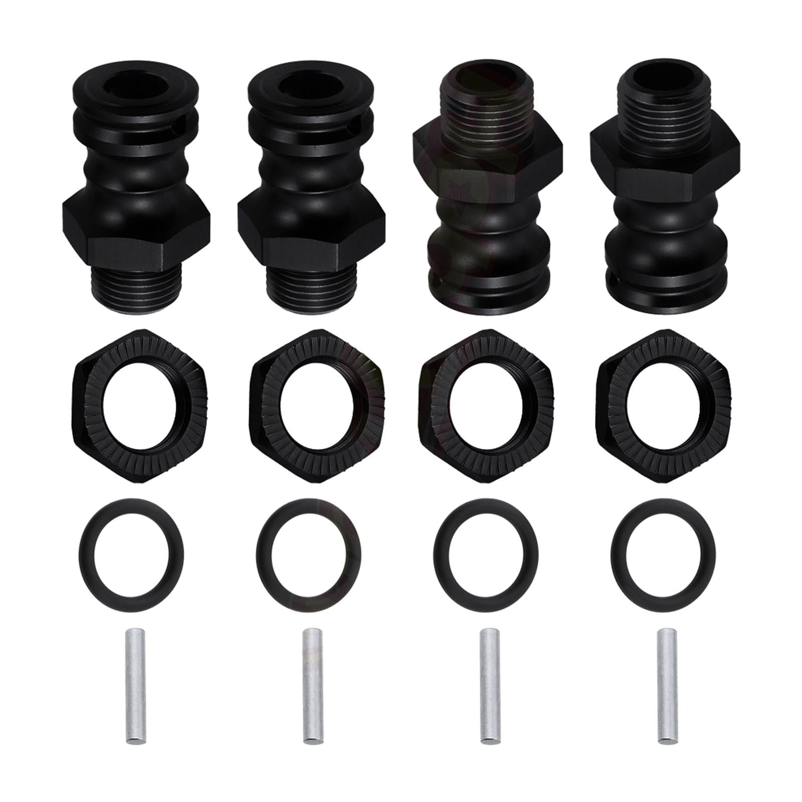 RC Car Wheel Adapter,17mm Metal Adapter Extension Upgrade,17mm Wheel ...