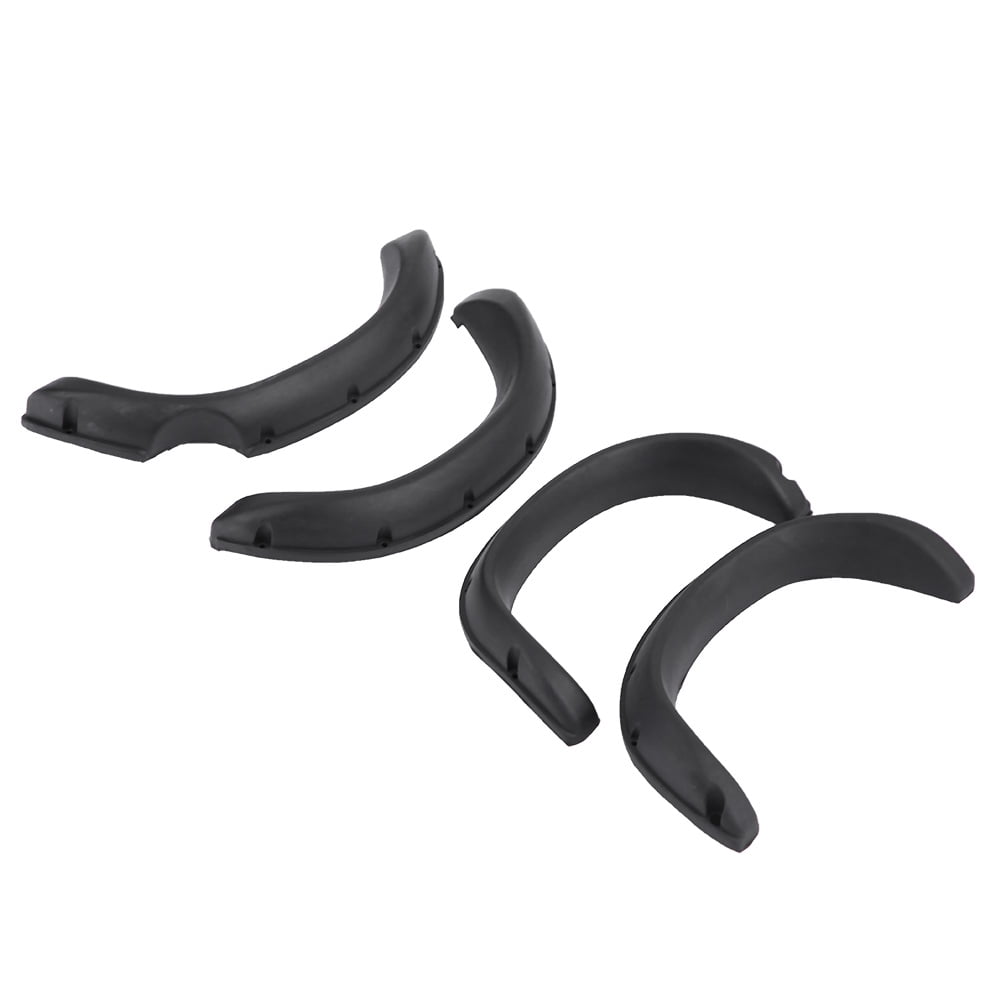 RC Car Wheel Fender Flare, Compatible Rubber Mudguard for 1/10 Scale ...