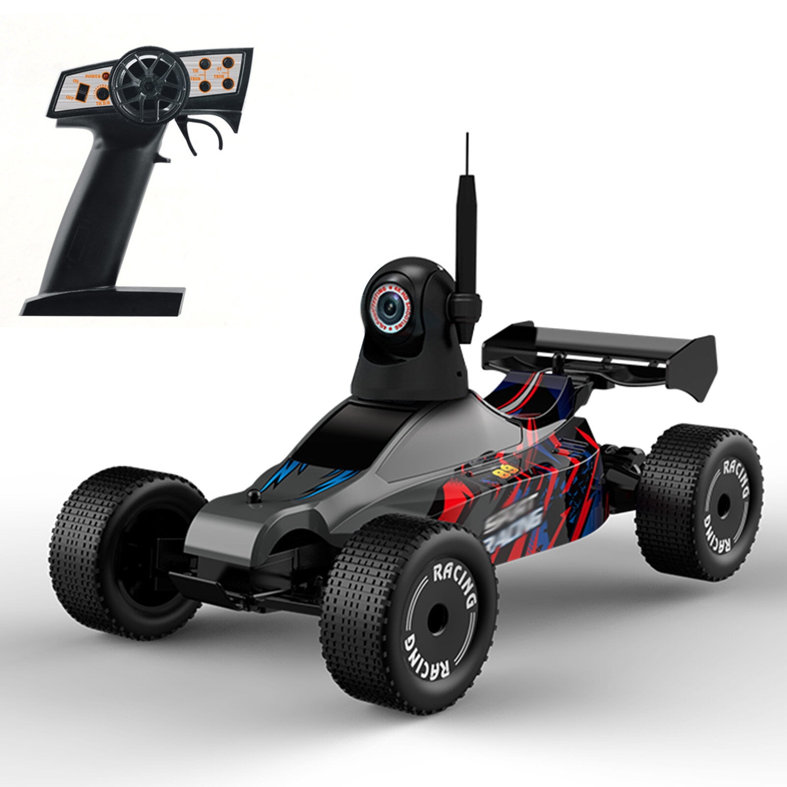 RC Car with 720P Camera 1/24 Remote Control Car 2.4GHz RC Race Car High ...