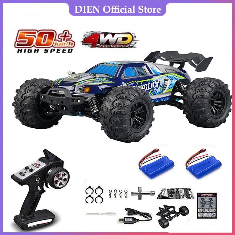 RC Cars 2.4G 390 Moter High Speed Racing with LED 4WD Drift Remote ...