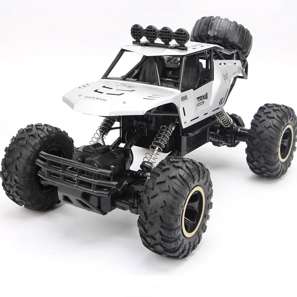 RC Cars Remote Control Car 1:12 Off Road Truck, Metal Shell LED Headlights Offroad Monster RC ...