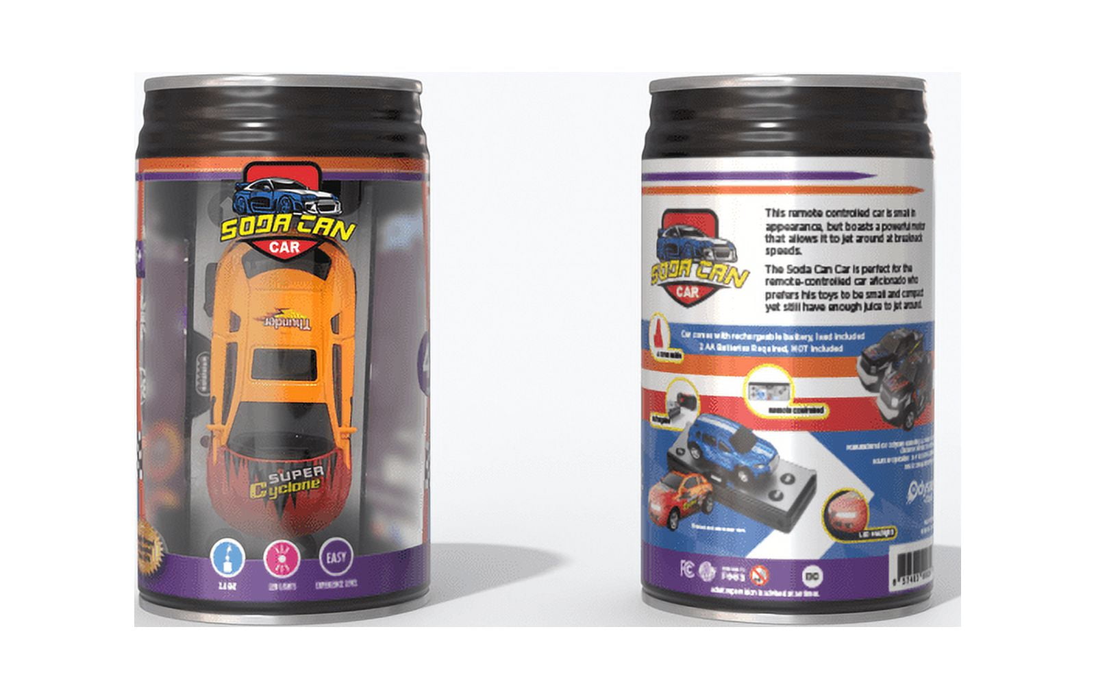 RC Cars - Soda Can Car by Odyssey - Remote-Controlled - Powerful Motor ...