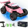 RC Cars for Girls,Pink Remote Control Cars,1:16 Scale Monster Trucks ...