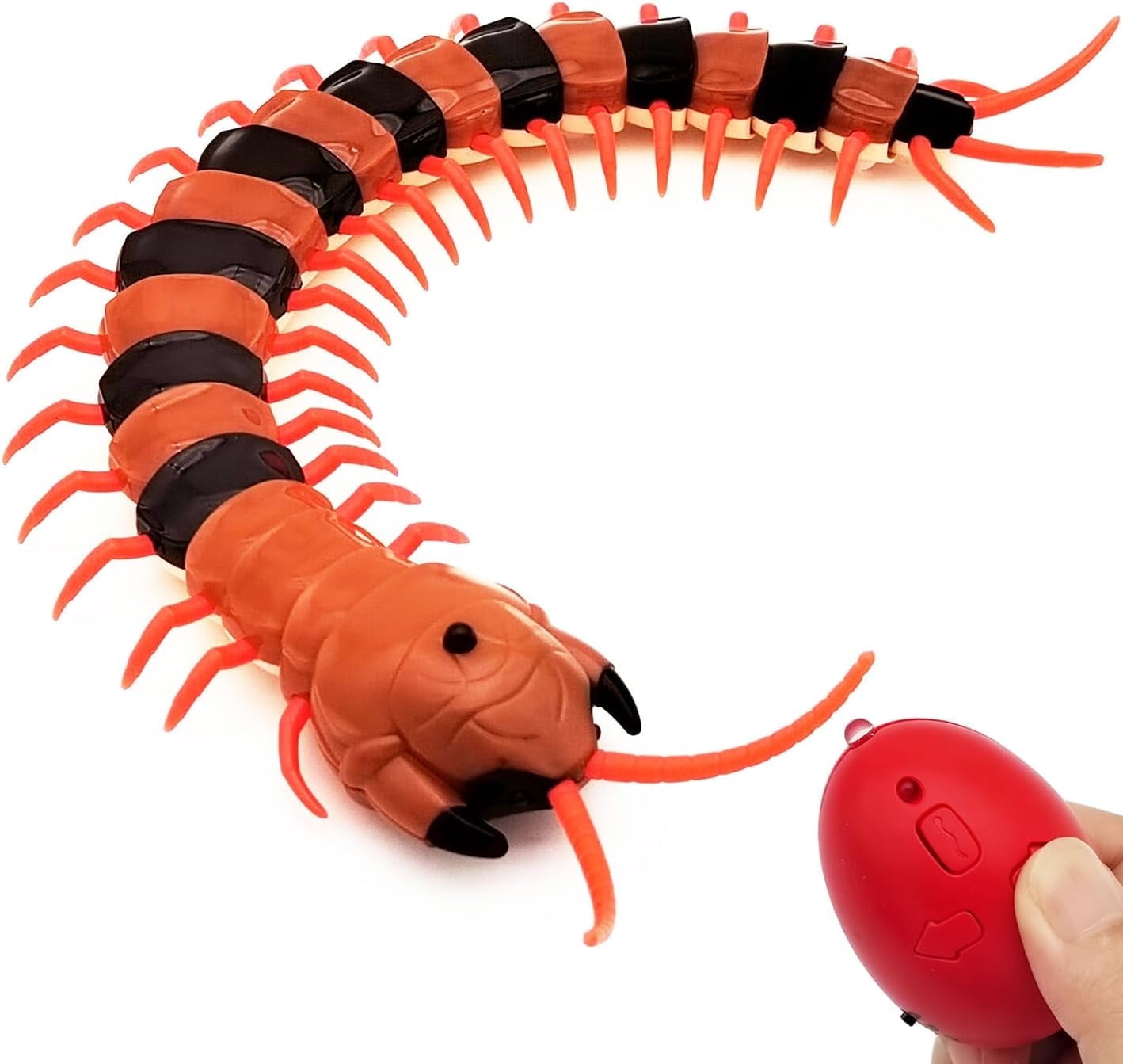 RC Centipede Realistic Scolopendra Toy Infrared Remote Control Animal ...