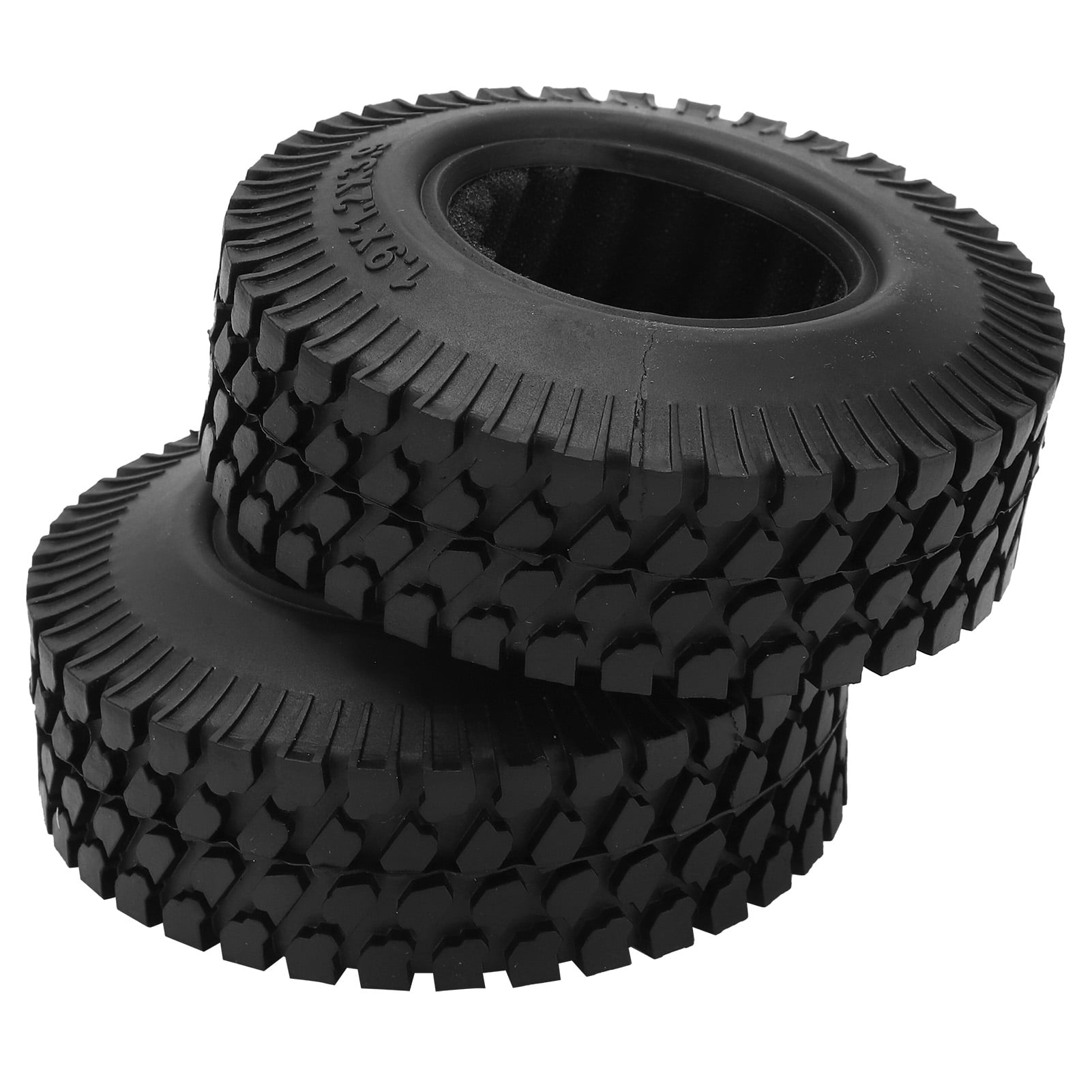 RC Climbing Tractor Tire Rubber Durable Tire Skin for Army Dirt Truck ...