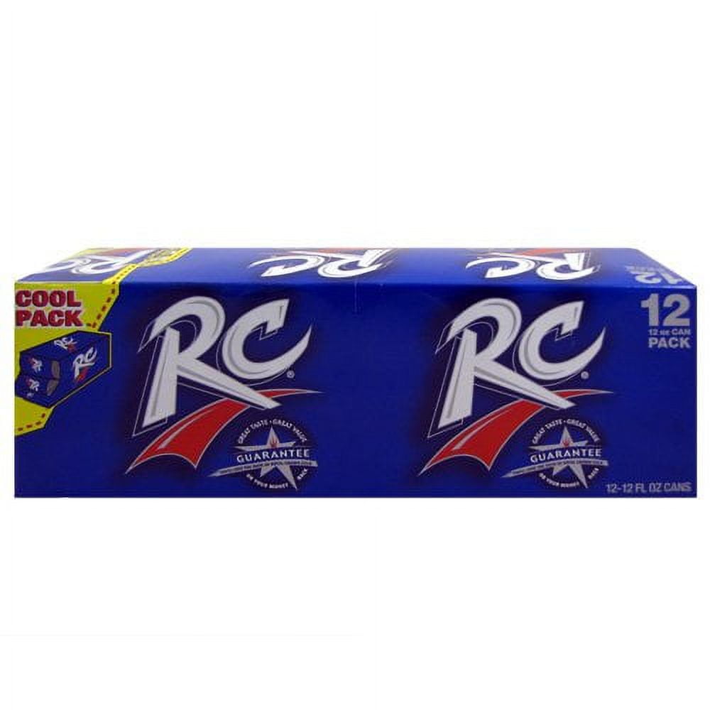 RC Cola Soda, 12 Ounce (24 Cans) Cool Pack, Family Party Drink 24Pack ...
