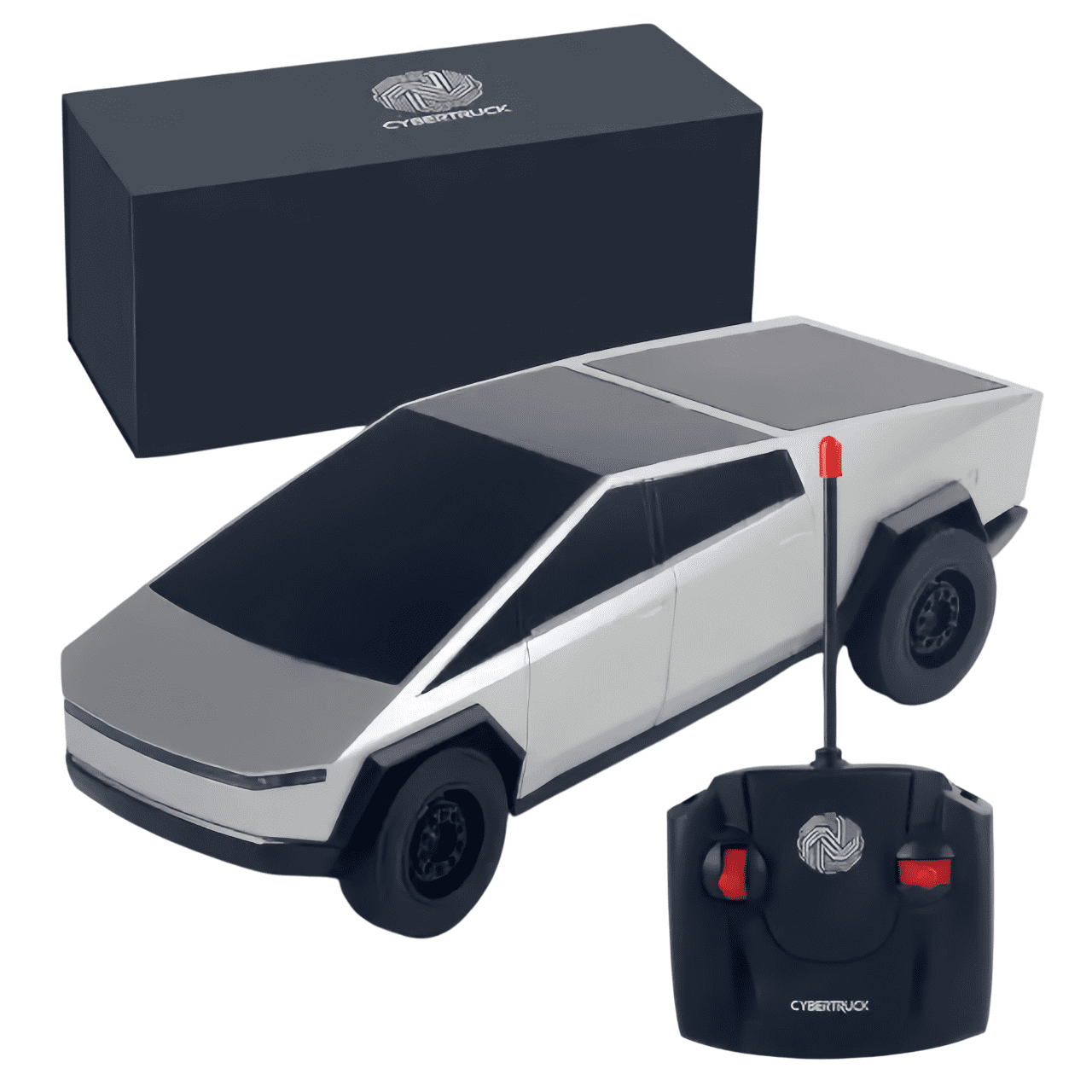 RC Cybertruck with Seamless Plug-in Recharge, 1.5 Hours Play-time, and ...