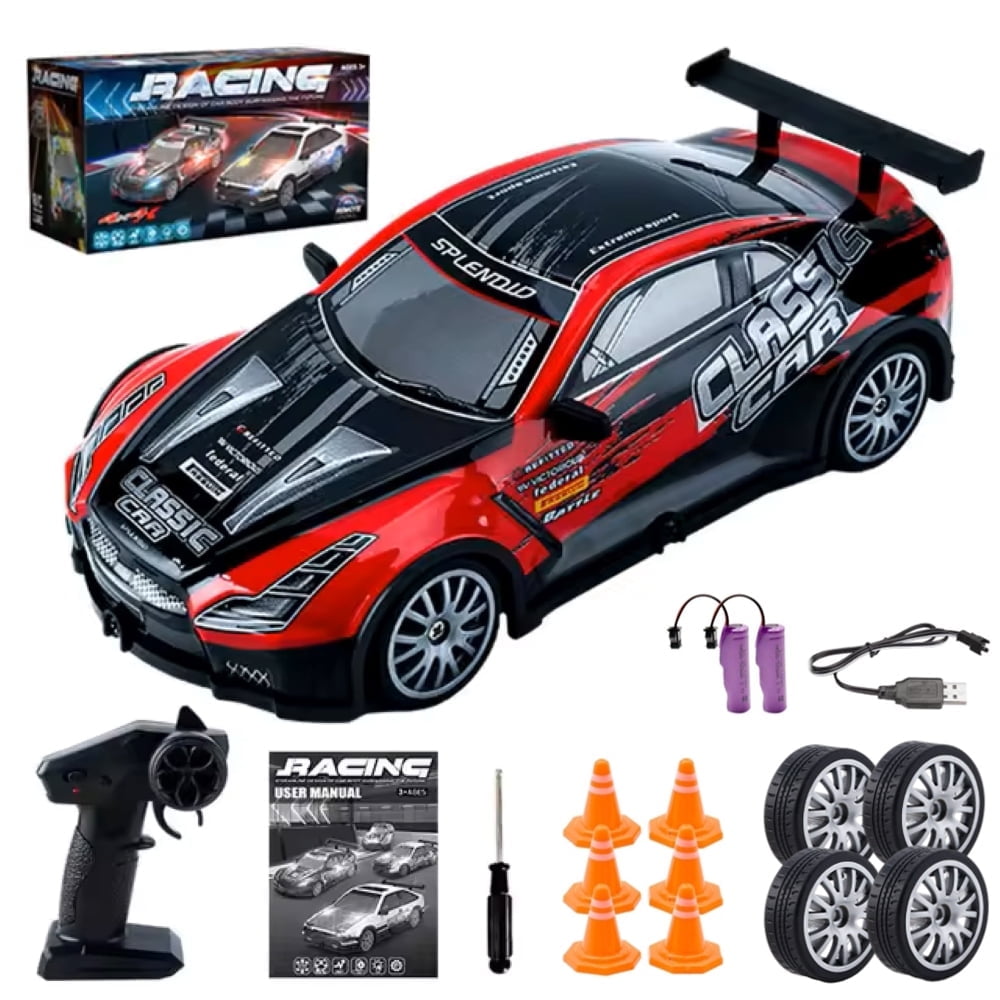 RC Drift Car, 1/20 Remote Control Car for Kids, 4WD Remote Control ...