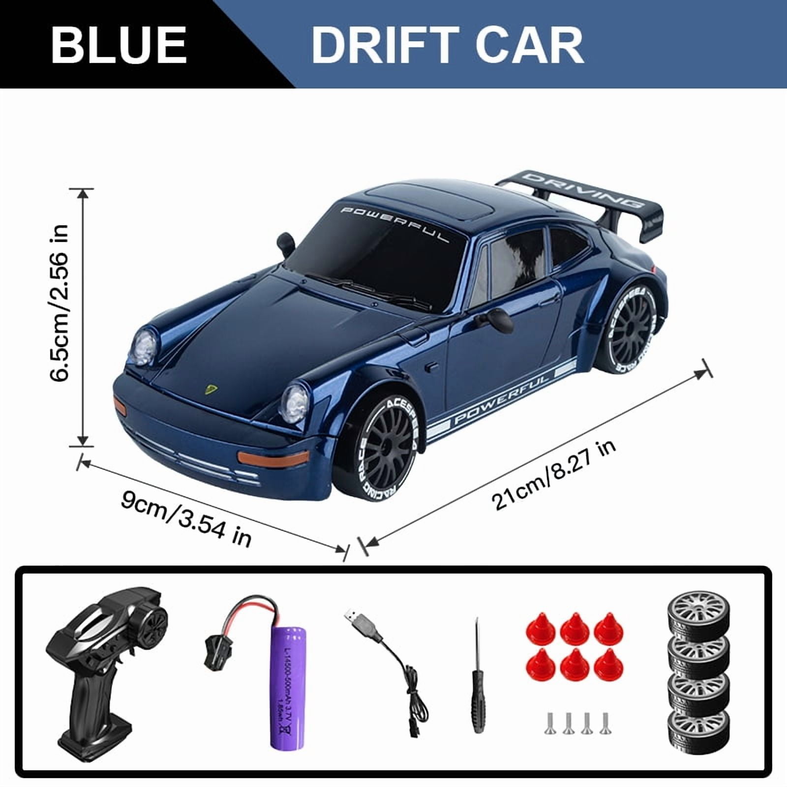 RC Drift Car 1:20 Scale Remote Control Cars 2.4GHz 4WD High Speed ...