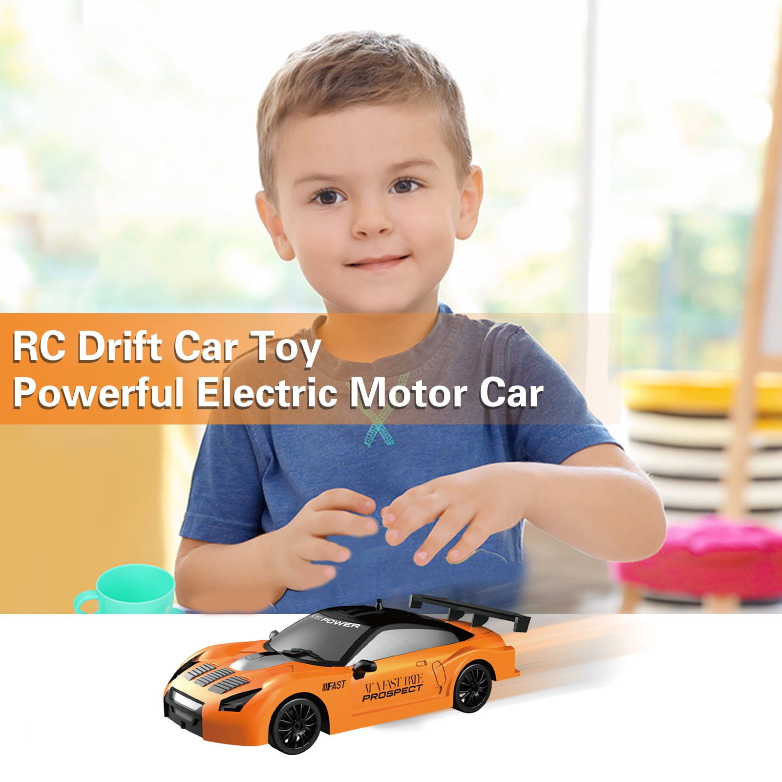 RC Drift Car Toy Powerful Motor - High Speed Electric Vehicle 4WD ...