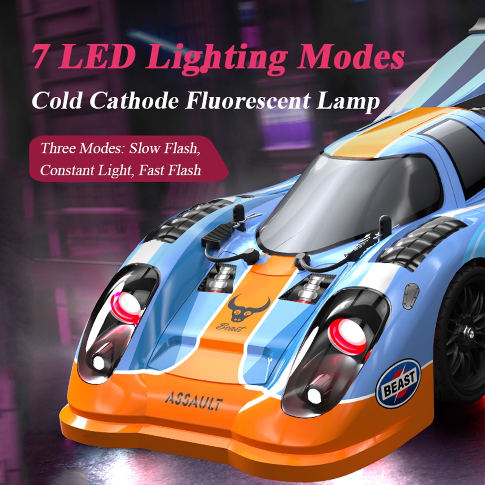 RC Drift Truck RC Muscle Car Model, Drift Stunt Remote Control Car ...