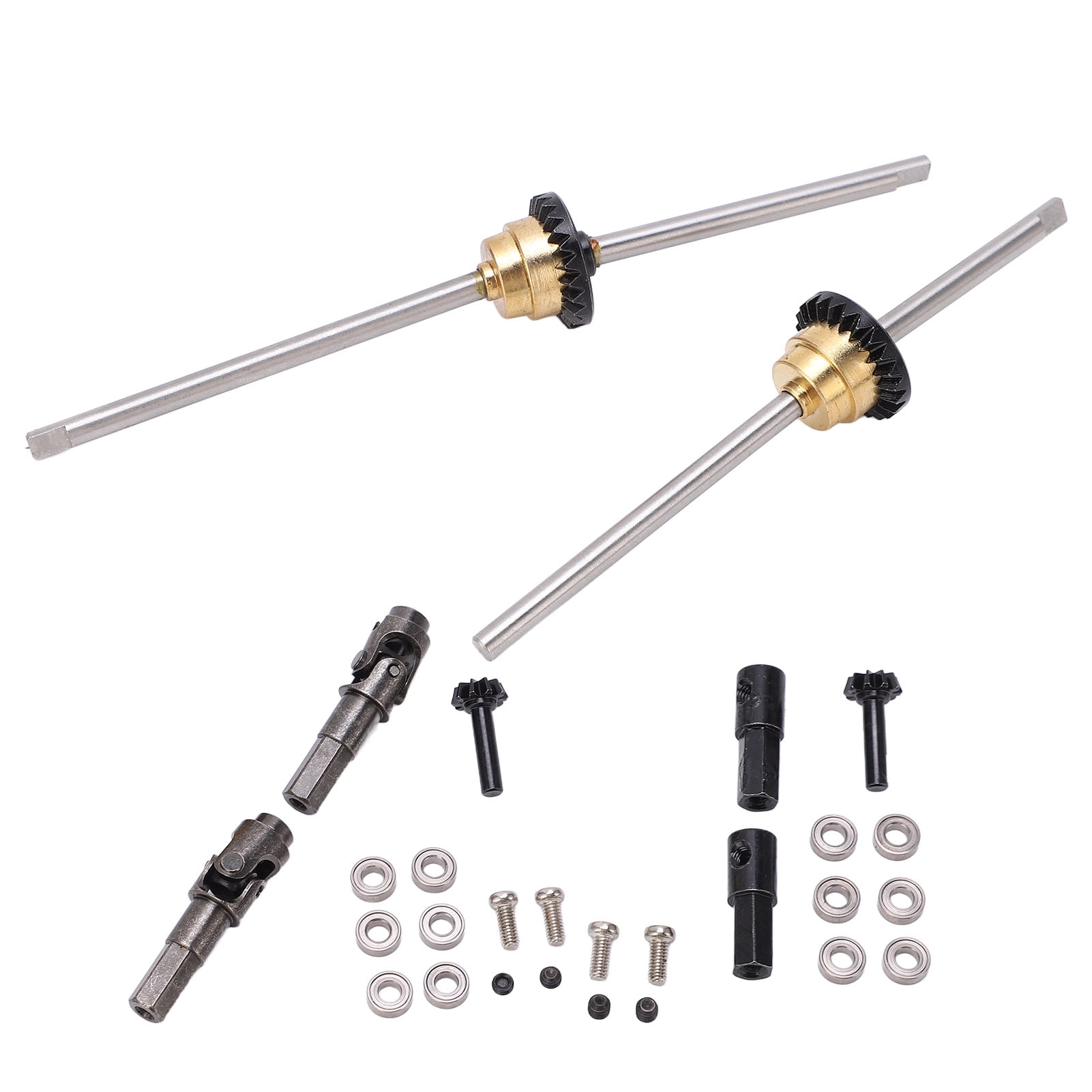 RC Drive Shaft Gear Bridge Axle Differential Kit,Metal Drive Shaft Gear ...