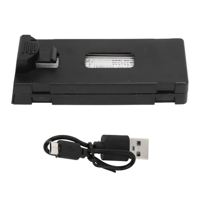 RC Drone Lithium Battery 1800mAh 3.7V Replacement Drone Battery for E88 ...