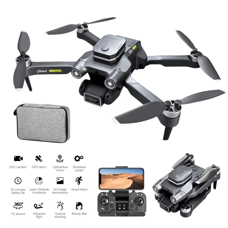 RC Drone Profesional Dual HD Camera Aerial Photography Helicopters ...