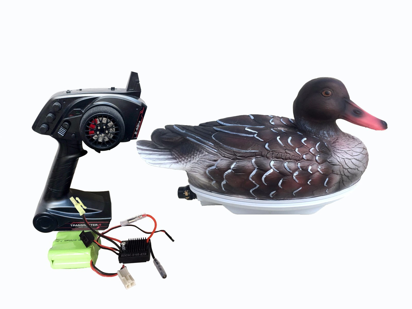 RC Duck Boat - Brown - Walmart.com