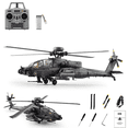 RC-ERA C170 AH-64D Brushless RC Helicopter, 1/48 Scale 2.4GHz 6CH ...