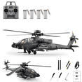 RC-ERA C170 AH-64D Brushless RC Helicopter, 1/48 Scale 2.4GHz 6CH ...
