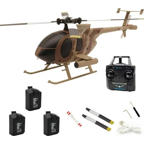 RC ERA C184 MD500 2.4G 4CH RC Helicopter with Optical Flow Sensor ...