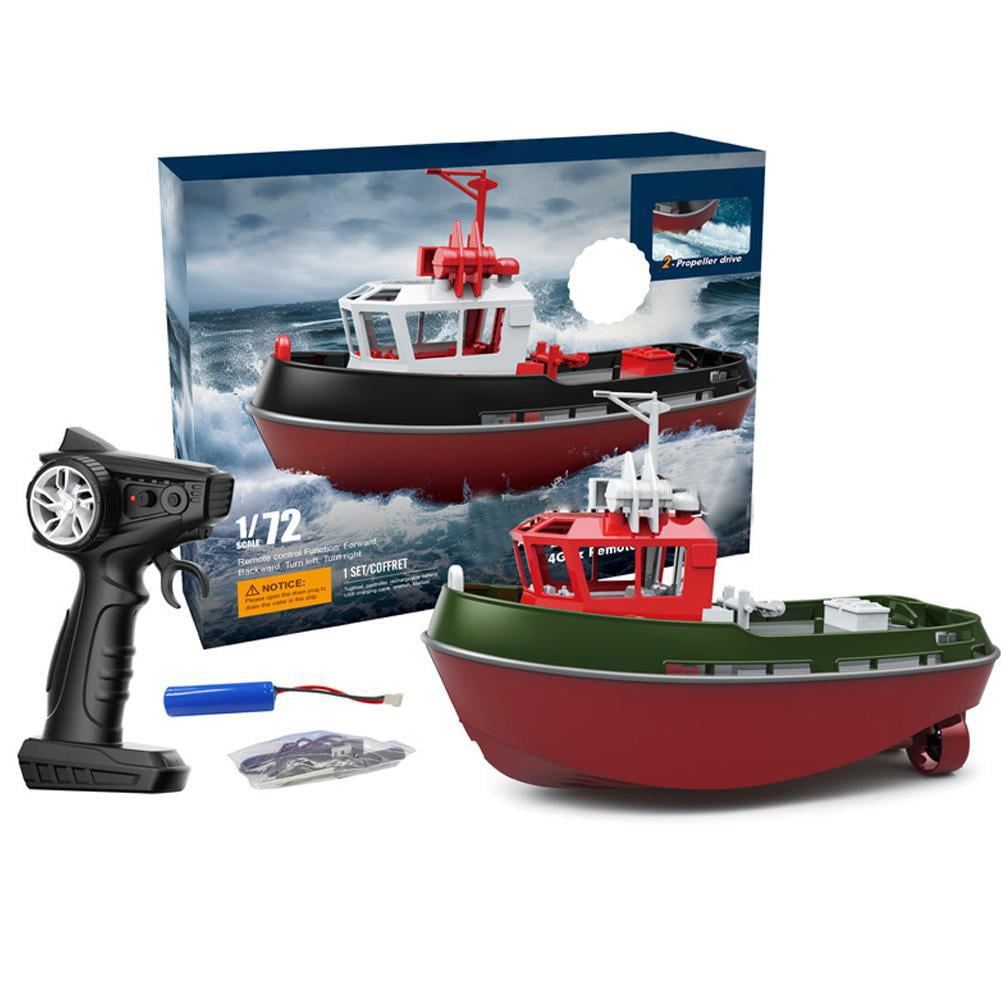 RC Electric Speed Boat Remote Control #Durable# Tugboat Ship Kids ...