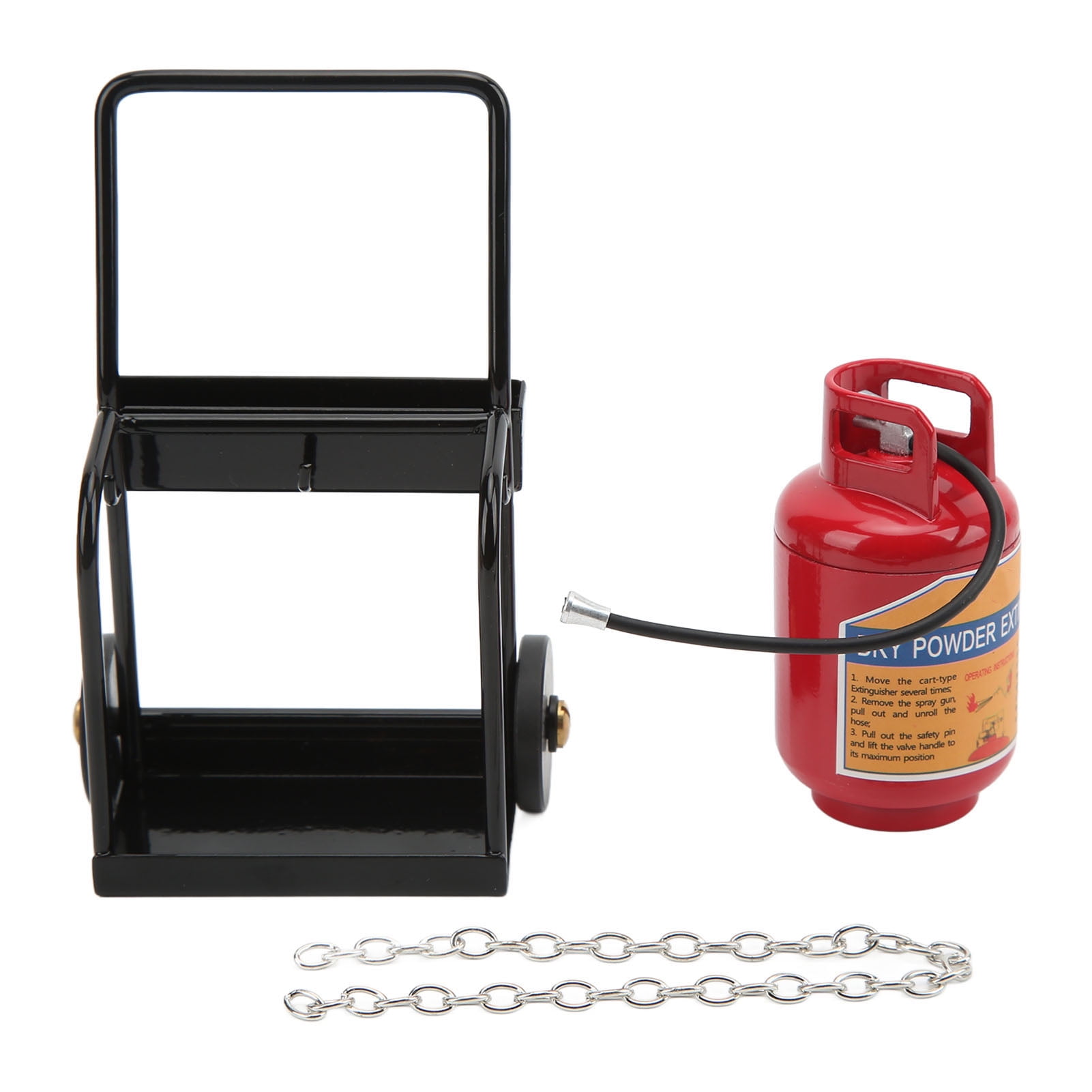 RC Fire Extinguisher Trim Highly Simulated Vivid Lifelike Mini Fire Extinguisher Tool Cart Toy ...