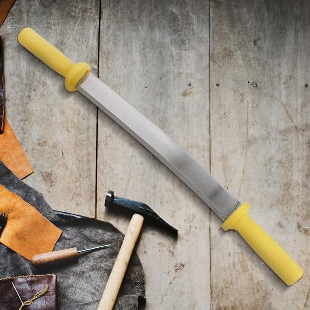 RC Fleshing Knife 12 Inch - Stainless Steel Hide Tanning Fleshing Tool ...