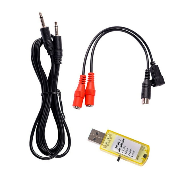 RC Flight Simulator Cable USB 30 in 1 Simulator for G7 Phoenix 5.0 ...
