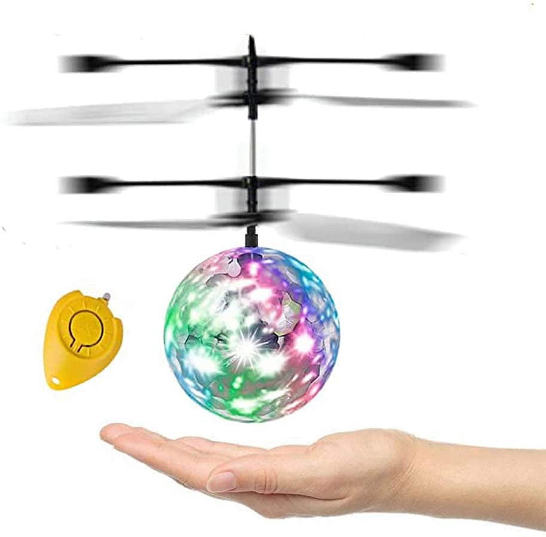 RC Flying Ball, WEKITY Hand Spinner Drone Helicopter Ball Built-in ...