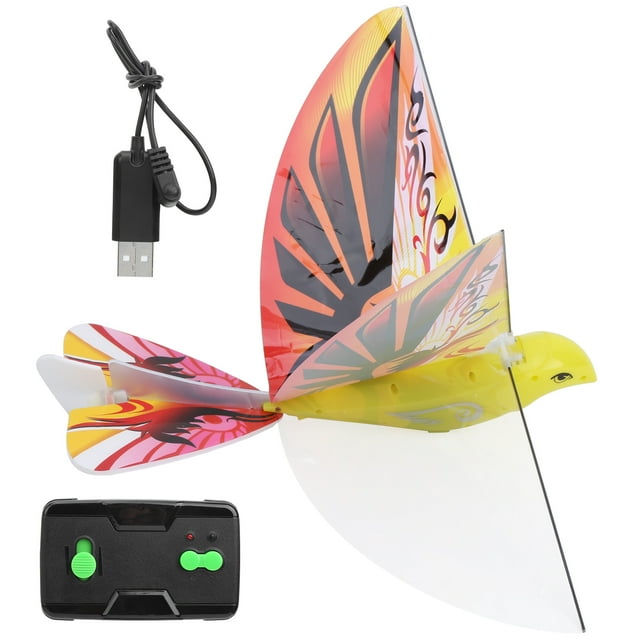 RC Flying Bird Toy Highly Simulation 2.4GHz Remote Control EBird ...