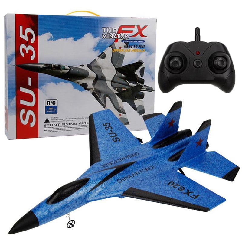 RC Foam Aircraft SU-35 Plane 2.4G Radio Control Glider Remote Control ...