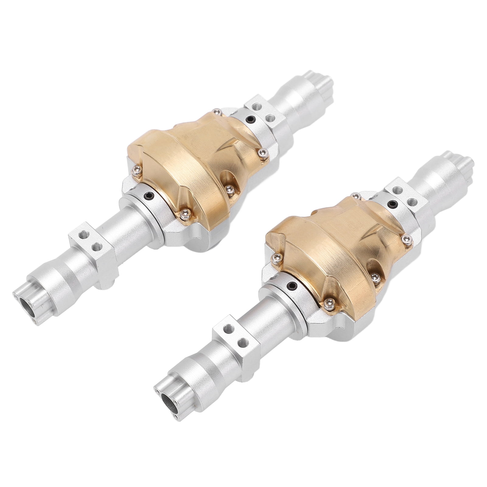 RC Front Rear Axle Housing Case Aluminum Alloy 118mm with Brass Cap for ...
