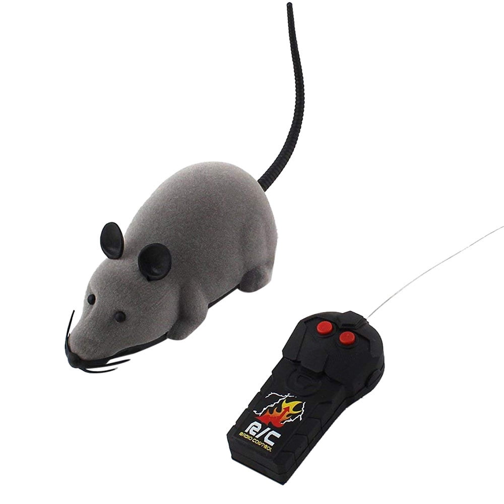 RC Remote Control Mouse Toy for Cats, Funny Interactive Pet Gift, 23x7 ...