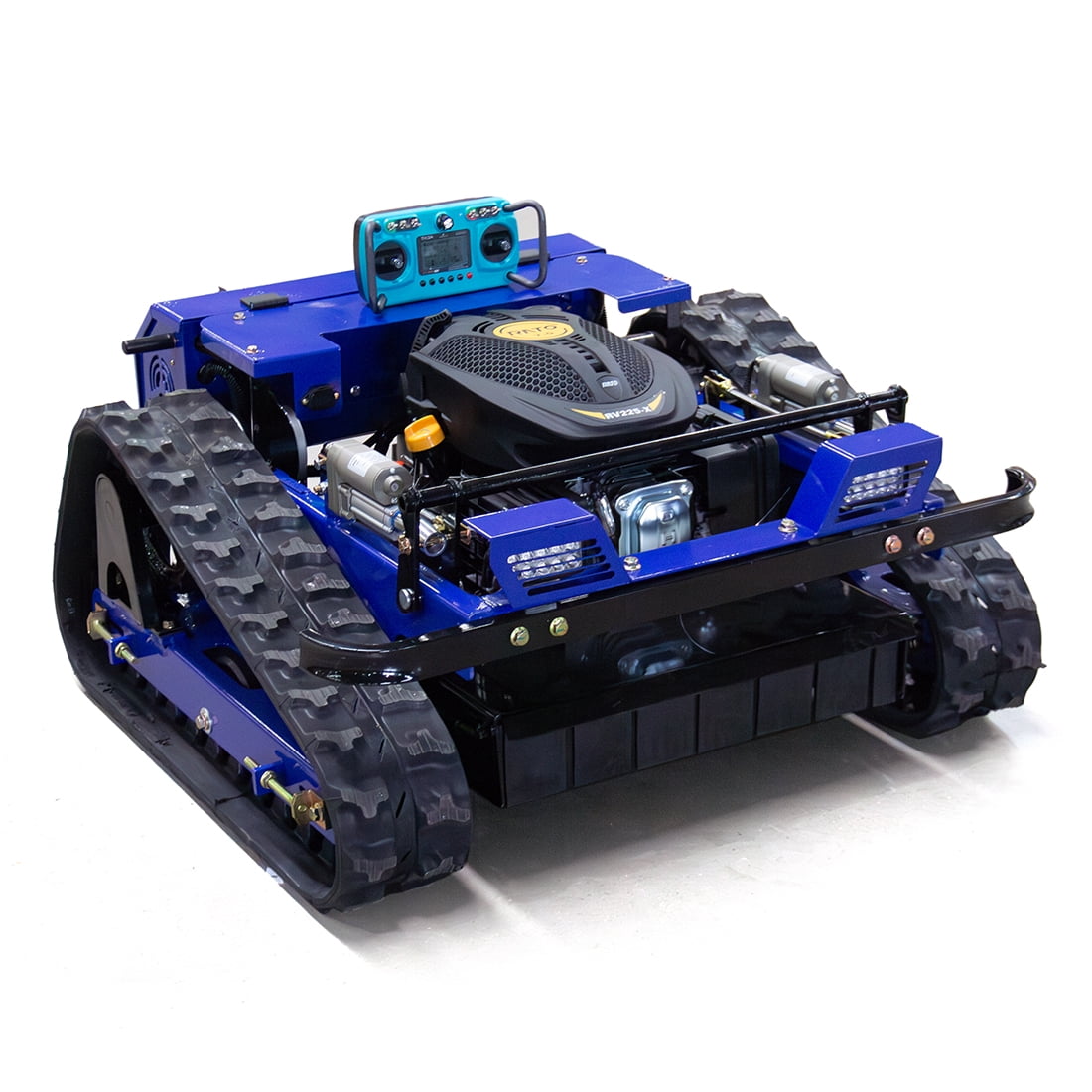 RC Gasoline 225cc 9HP Engine Remote Control Tracked Slope 24V Lawn ...