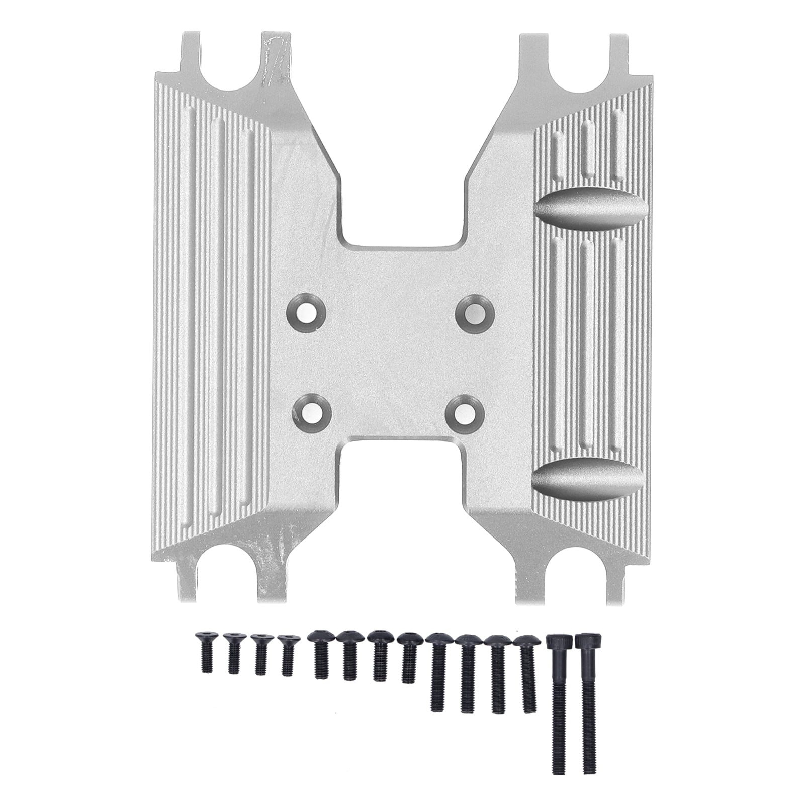 RC Gear Box Base Aluminum Alloy Increased Strength Center Skid ...