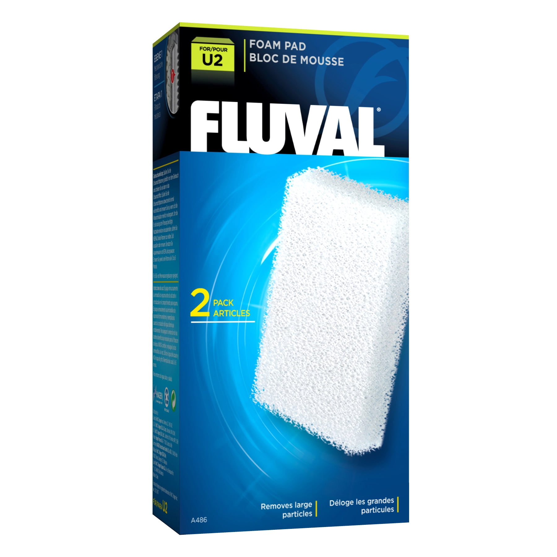 Fluval U2 Underwater Filter Foam Pad - Walmart.com