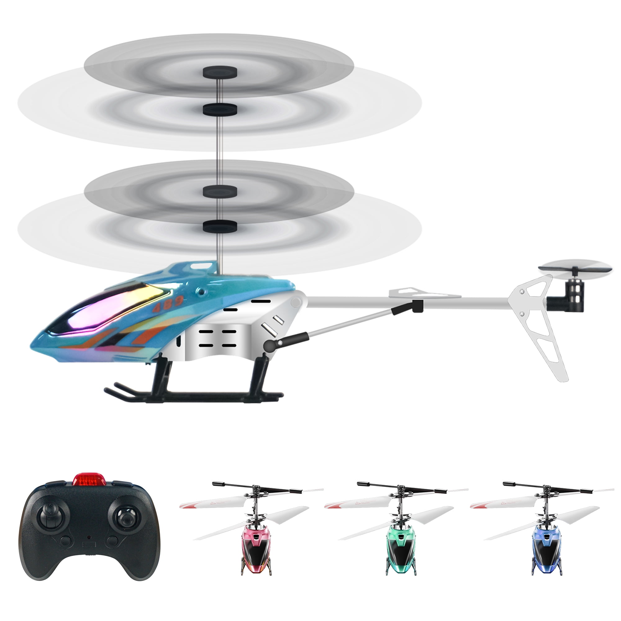 RC Helicopter,Remote Control Helicopter for Kids Mini DroneCosmic ...