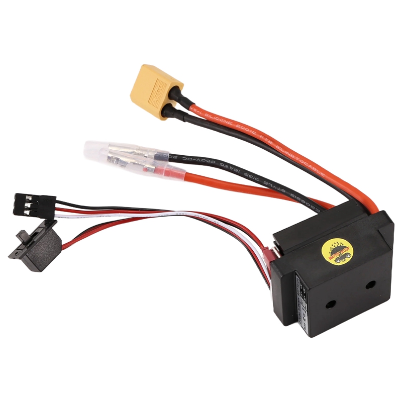 RC Hobby 60A ESC Brushed Motor Speed Controller with 2A BEC High ...