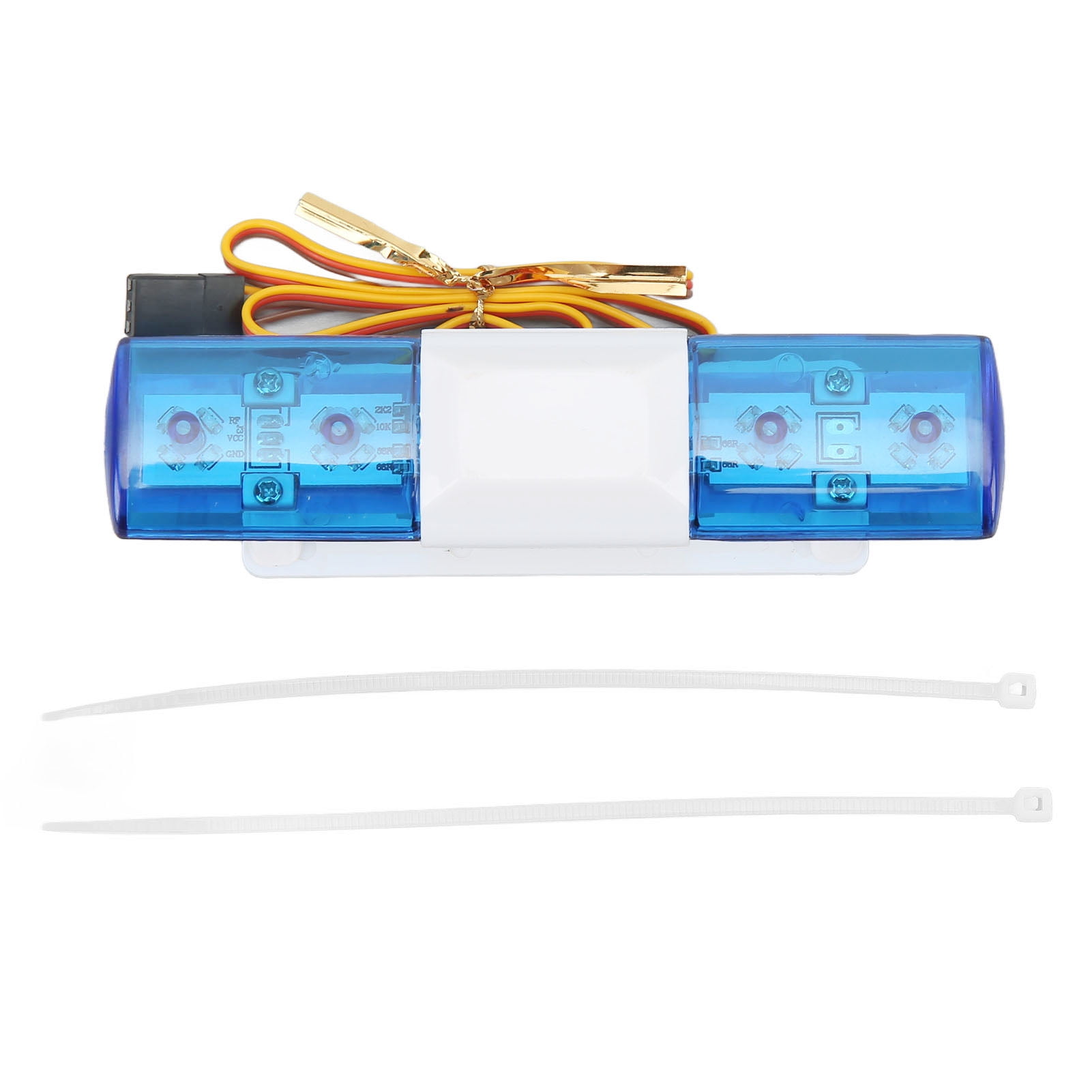 RC LED Police Light Simple Simulation Design 4 Modes RC Police Flash ...