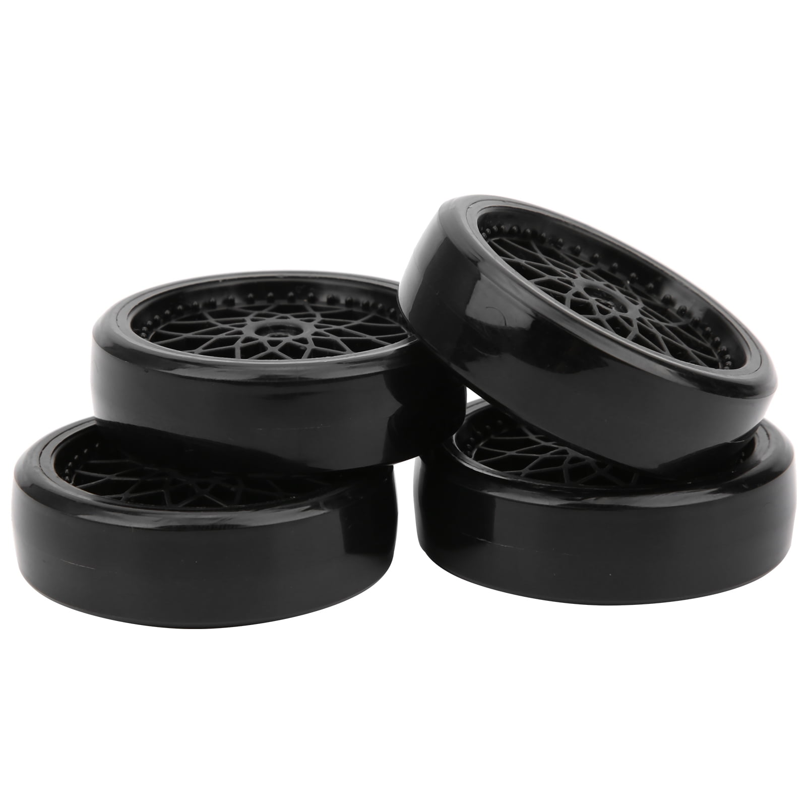 RC Micro Truck Plastic Tires for WPL D12 Model Car Upgrade Parts Set of ...