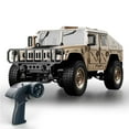 RC Military Off Road Truck 4WD Remote Control Climbing Vehicle With LED ...