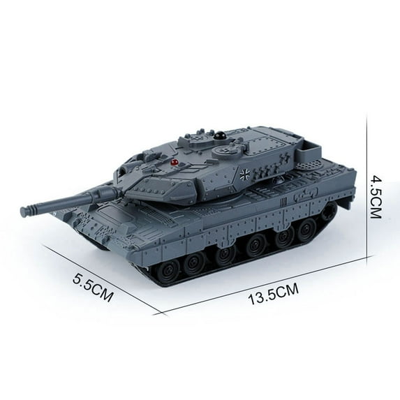 NOBRAND RC Mini Tank RTR Remote Control Battle Tank Toy Rotate Turret ...