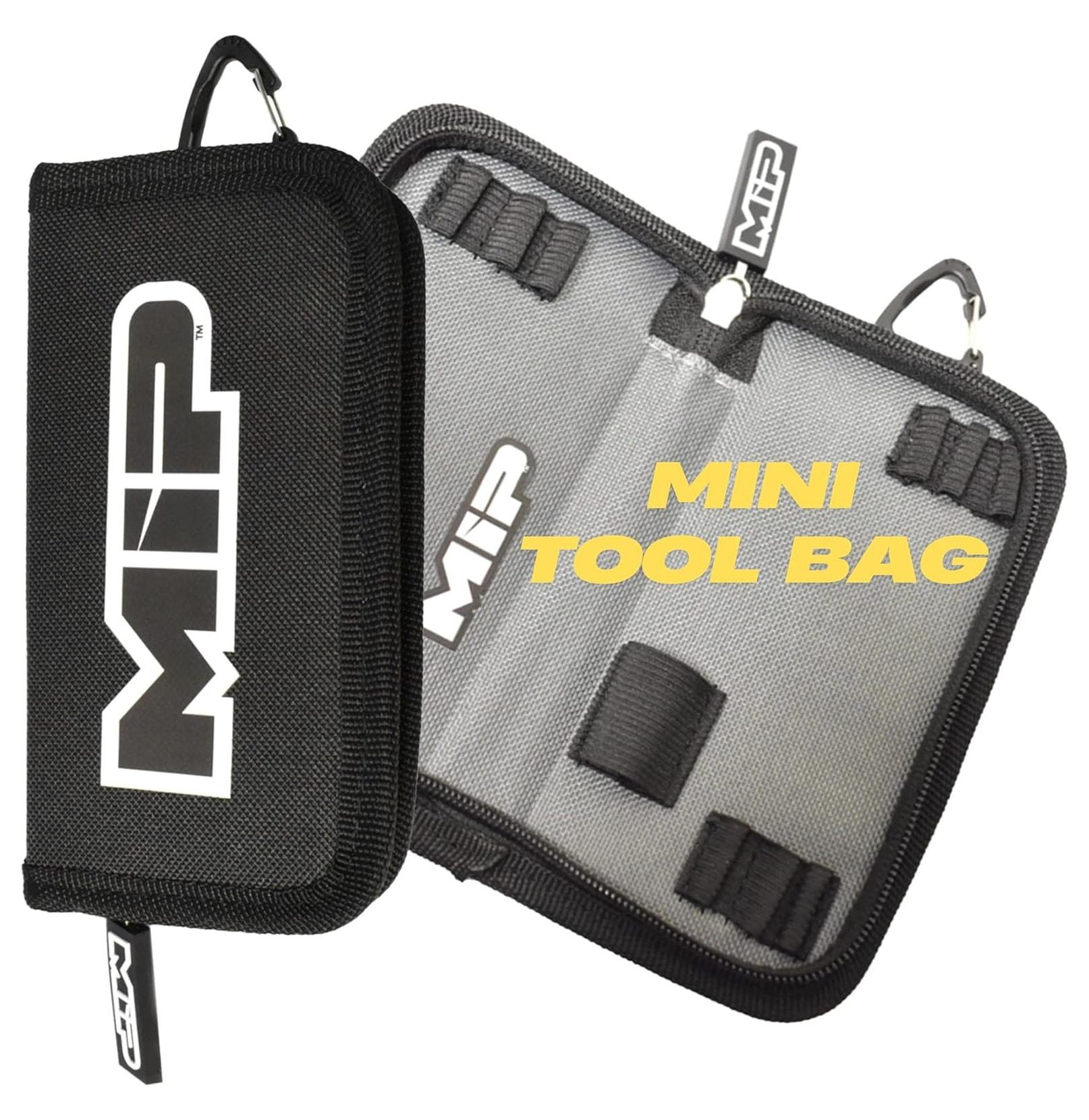 RC Mini Tool Bag 13 Pocket Holds 1/4 Hex & Nut Driver Bits, Precision ...