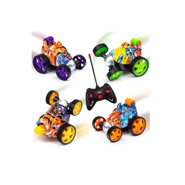 Stunt Twist RC Mini Twist 360 Stunt Rolling Race Car, Remote Control ...