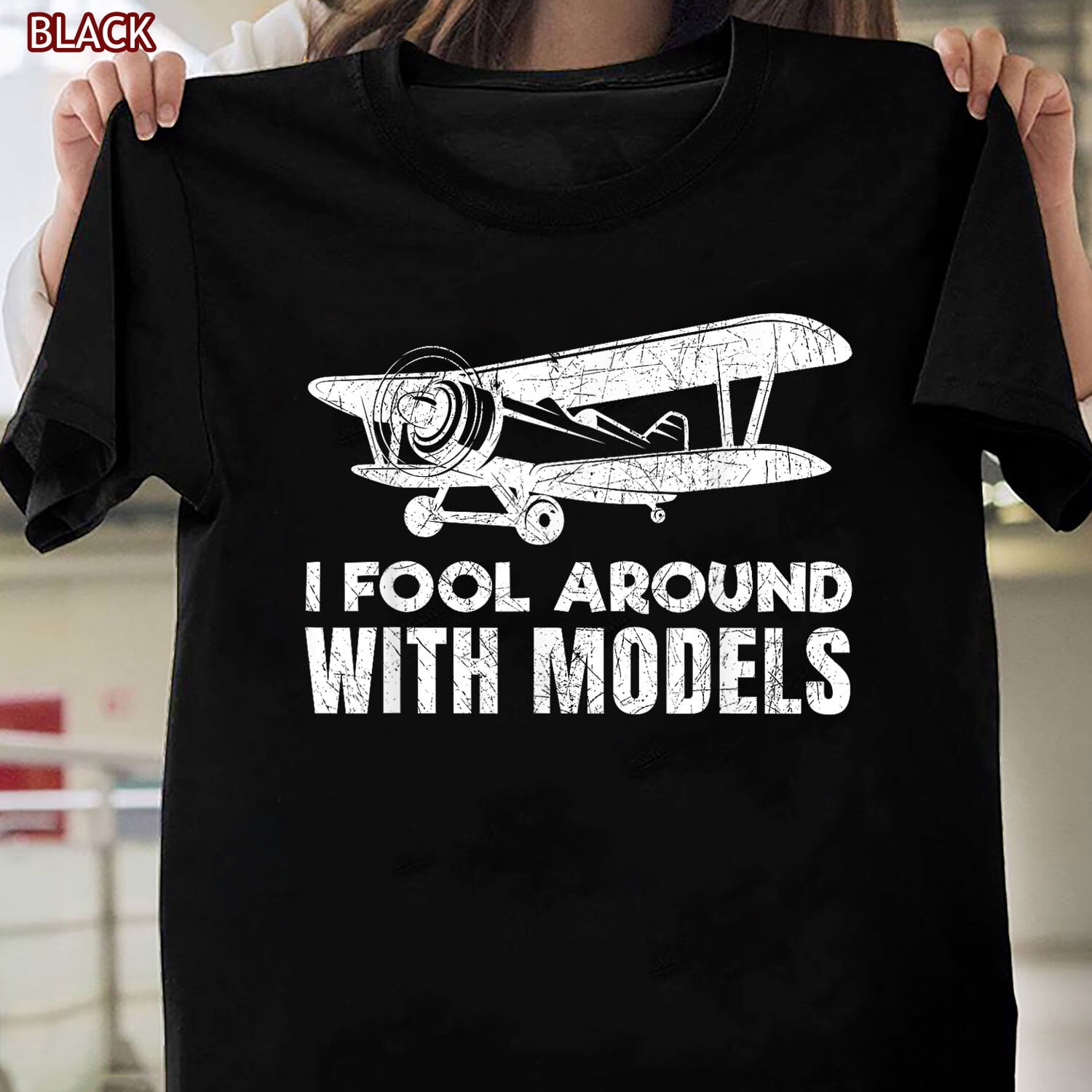 RC Model Airplane T-Shirt, Funny Prop Plane Pilot Gift for Aviation ...