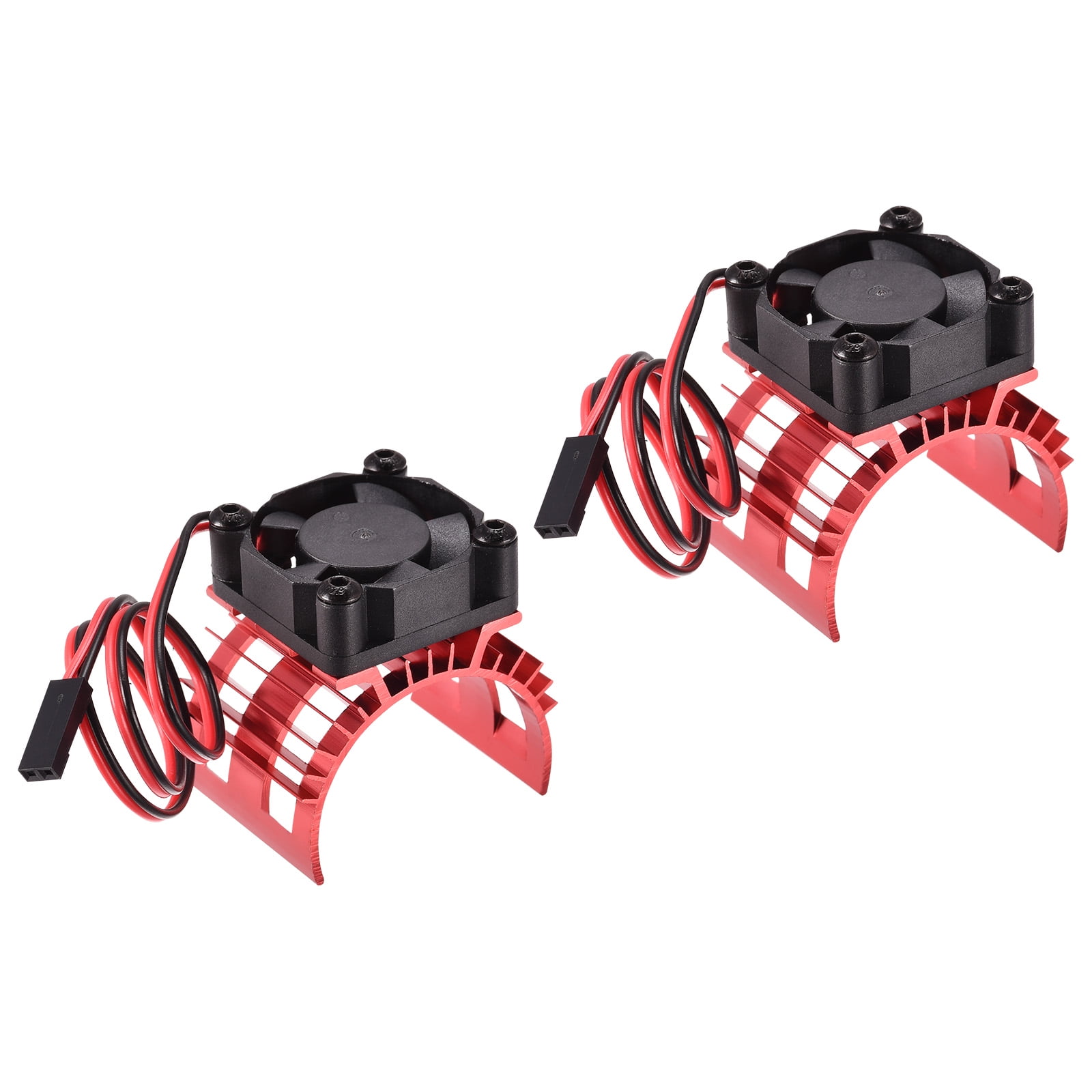 RC Motor Heat Sink Aluminum Alloy Red 36mm Dia for Motor with Cooling ...