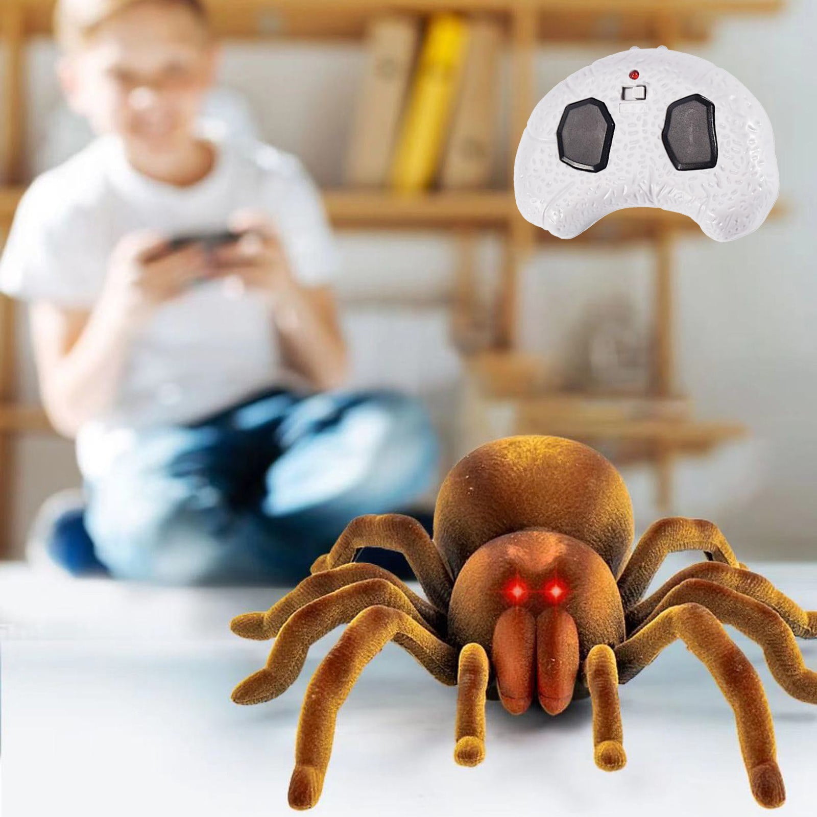 RC Moving Tarantula Spider, Wireless Remote Control Toy For Kids, Great ...