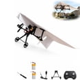RC Paper Airplane DIY Kit, Electric Remote Control Plane Gyro ...
